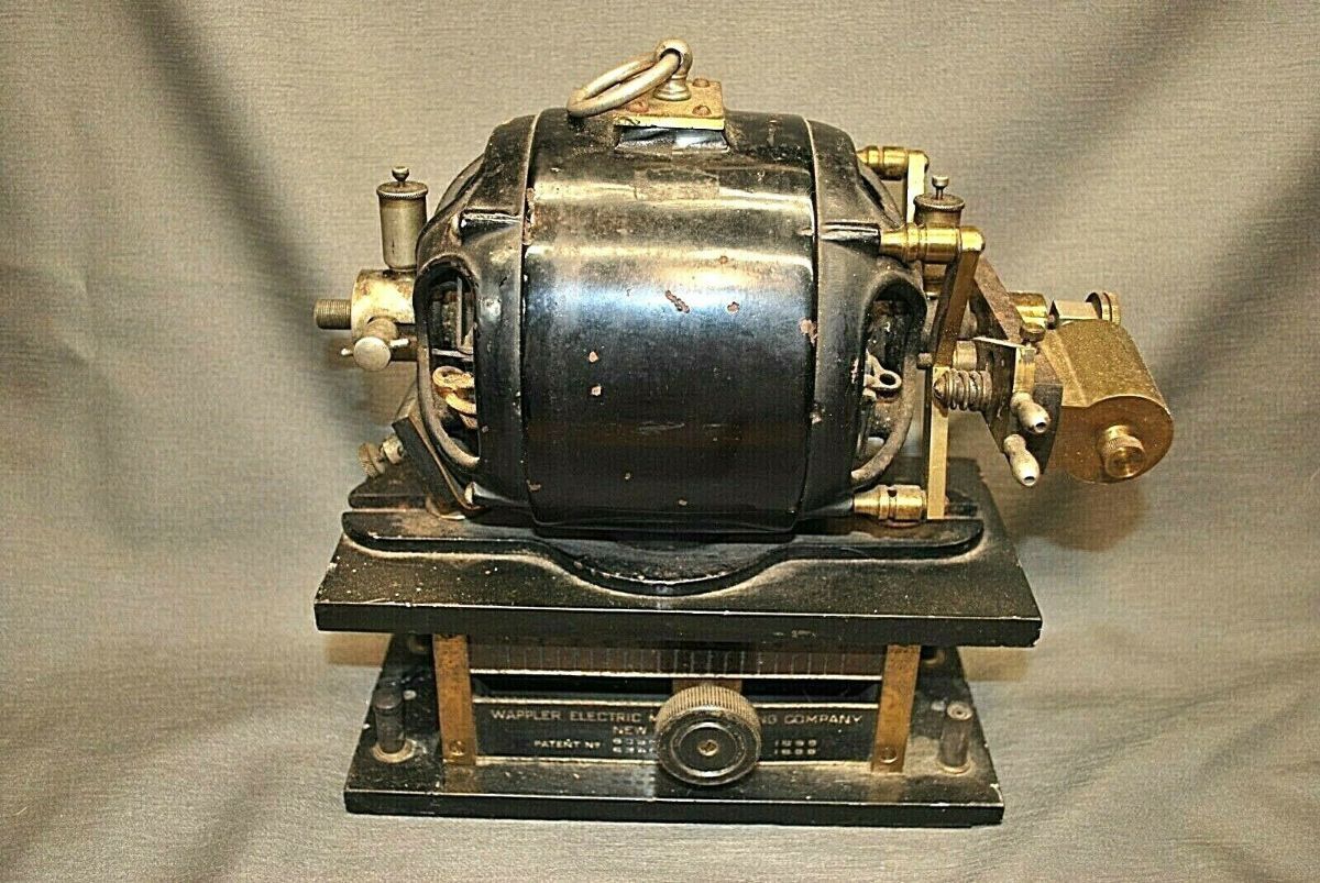 WAPPLER ELECTRIC MOTOR - Pre-1950 (Antique) - AFCA Community