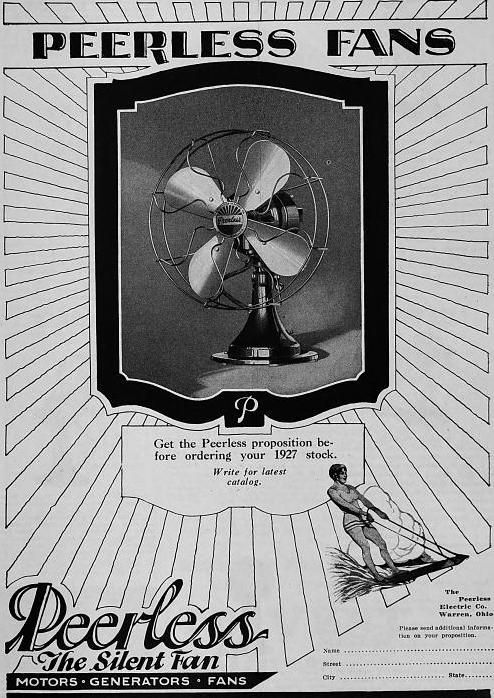 Help me date this Peerless front oscillating fan type no. 240520 - Pre ...